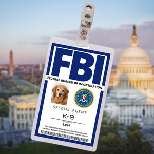 PRINTABLE Levi, F.B.EYE, Id Badge, FBI Id, Cosplay Accessories, Replica ...