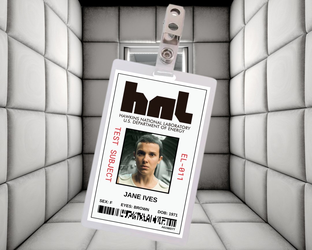 Printable JANE IVES, HNL Id Card, Cosplay, Id Card, Id Badge, Name ...