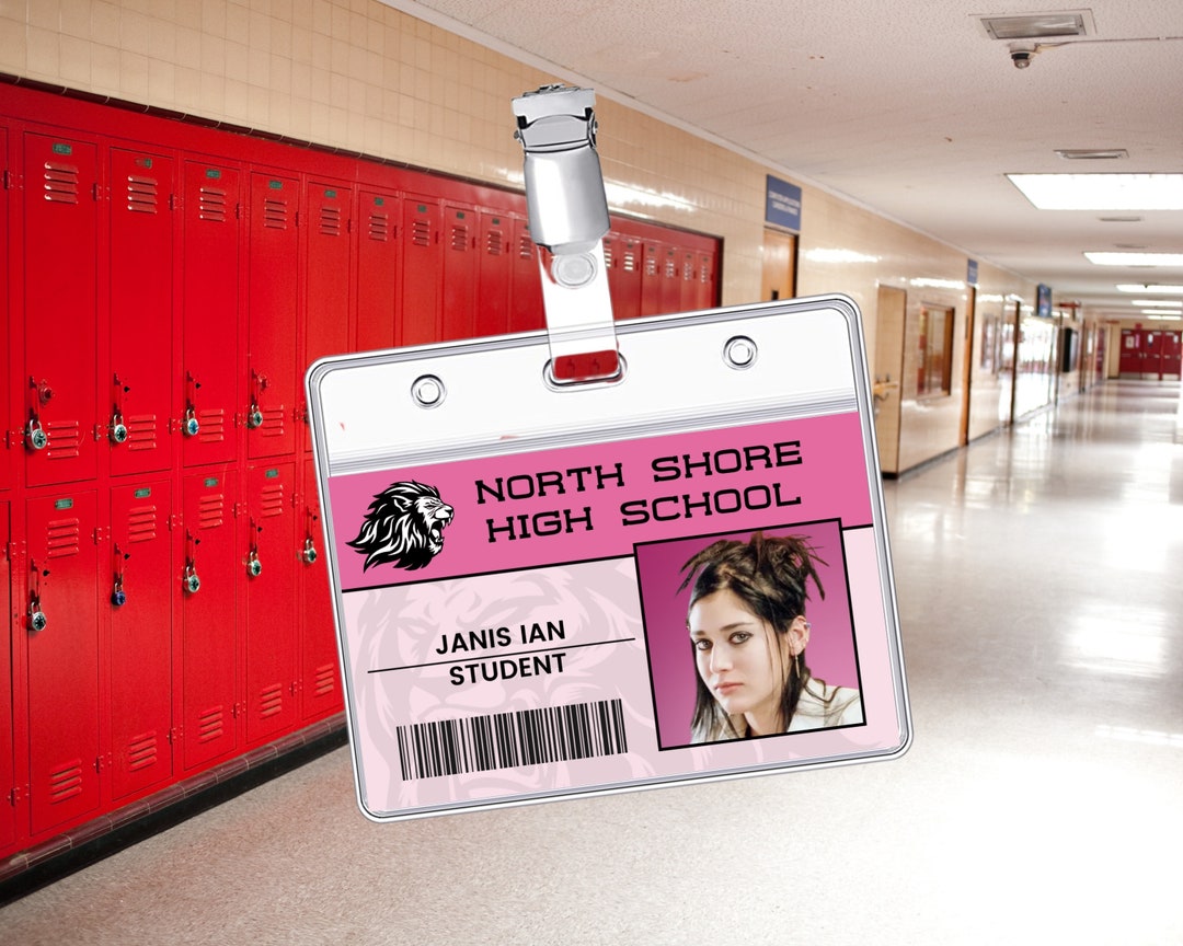 PRINTABLE JANIS IAN Id Badge, Mean Girls, Cosplay Accessories, Replica ...
