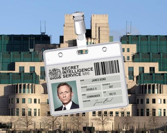 James Bond 007 MI6 / SIS British Secret Intelligence Service - Etsy