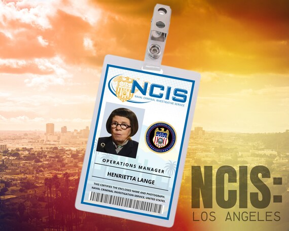 PRINTABLE Henrietta Lange Id Card NCIS Los Angeles Cosplay - Etsy