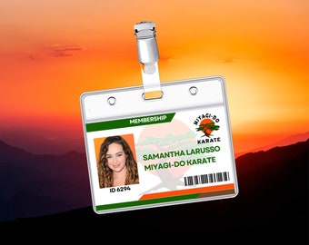 Samantha Larusso Miyagi-do Karate Membership ID Card - Etsy