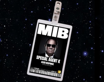 Mib Badge Printable Agent K - Etsy
