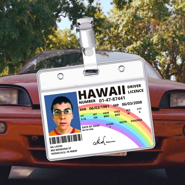 Mclovin Id Card - Etsy