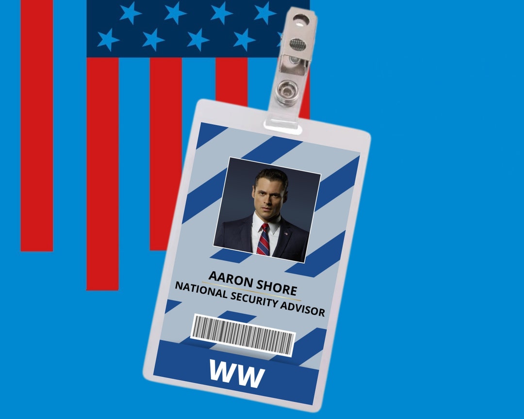 PRINTABLE AARON SHORE, Id Card, Cosplay Accessories, Replica, Name ...