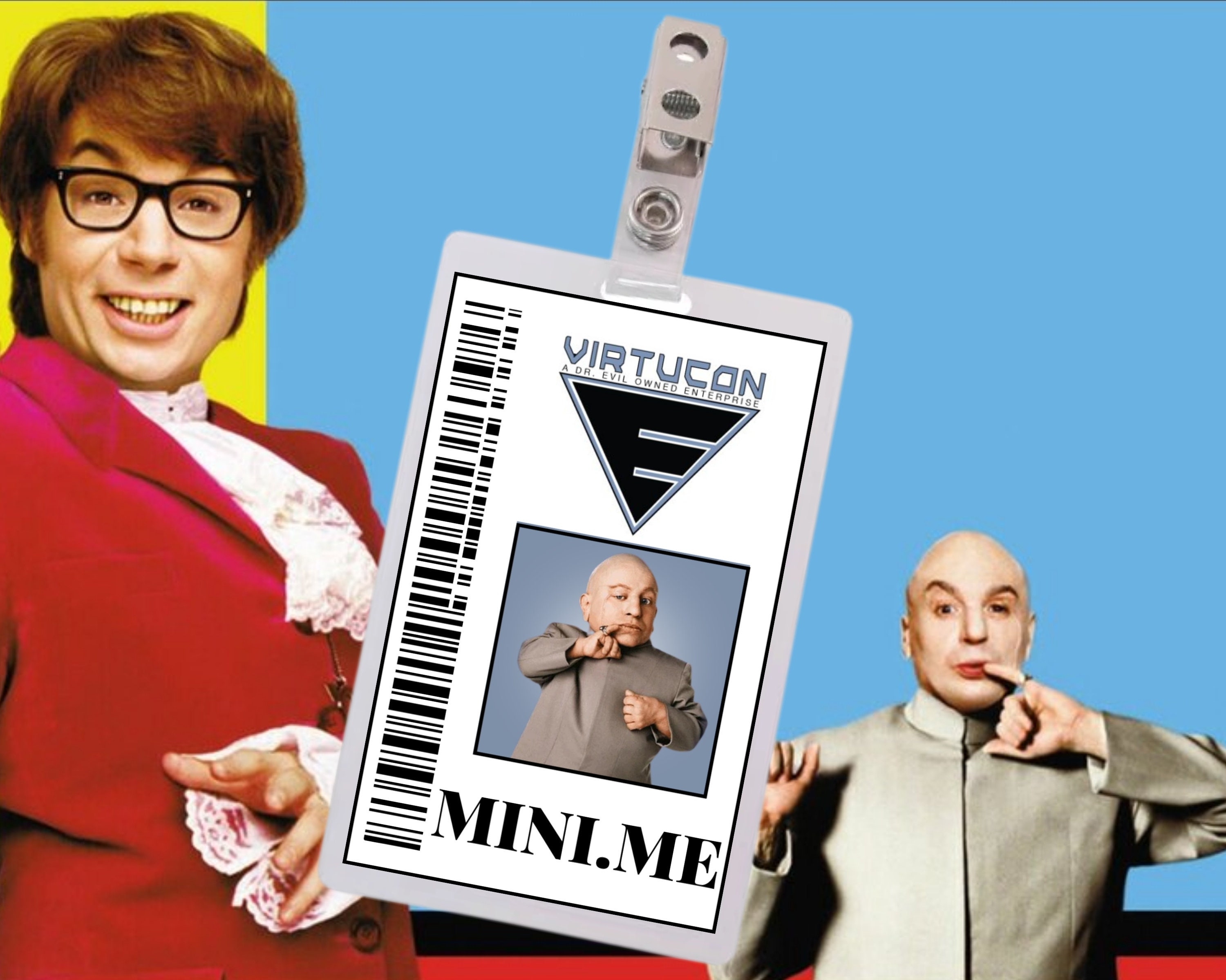 PRINTABLE Mini Me ID Card Id Badge Special Agent Cosplay Halloween ...