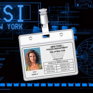 PRINTABLE Stella Bonasera, CSI New York, Id Badge, Cosplay, Accessories ...