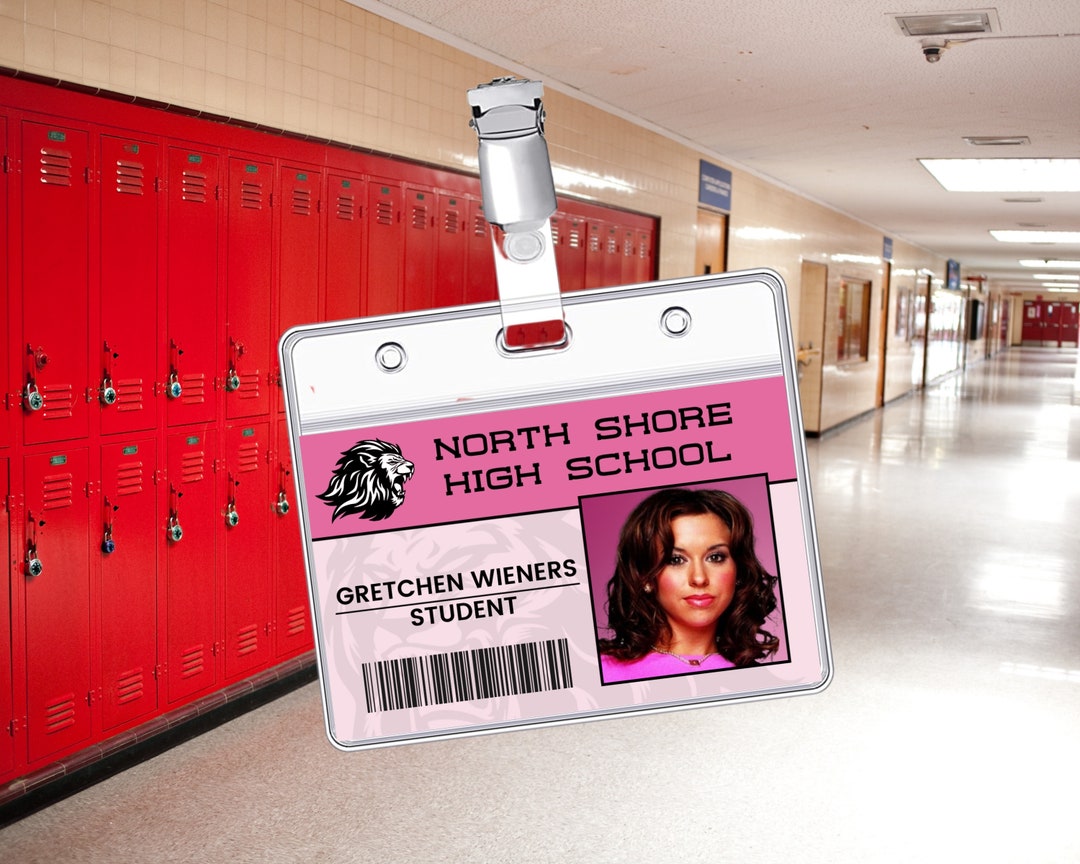 PRINTABLE GRETCHEN WIENERS Id Badge, Mean Girls, Cosplay Accessories ...