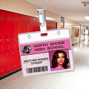 PRINTABLE GRETCHEN WIENERS Id Badge, Mean Girls, Cosplay Accessories ...