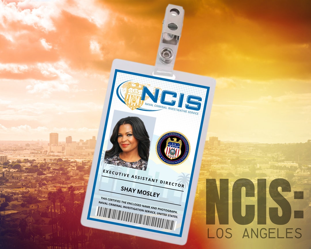 PRINTABLE Shay Mosley Id Card, NCIS Los Angeles Cosplay, Id Card, Id ...