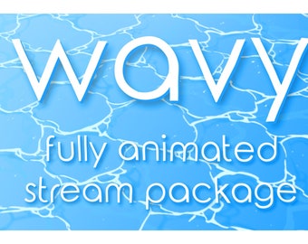 TURBULENT Fully Animated Live Stream Package - Etsy