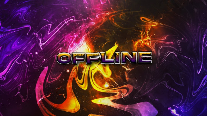 TURBULENT Fully Animated Live Stream Package - Etsy