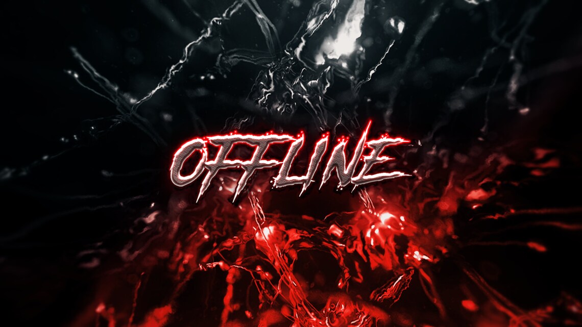 DEMON Fully Animated Live Stream Package - Etsy