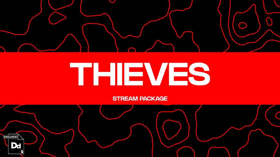 THIEVES Fully Animated Live Stream Package - Etsy