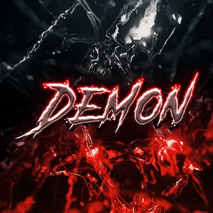 DEMON Fully Animated Live Stream Package - Etsy