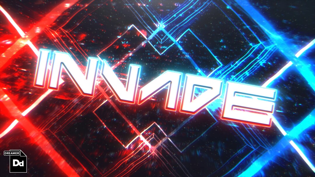 INVADE Fully Animated Live Stream Package - Etsy
