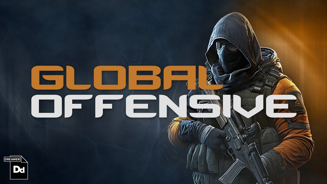 GLOBAL OFFENSIVE Fully Animated Live Stream Package - Etsy