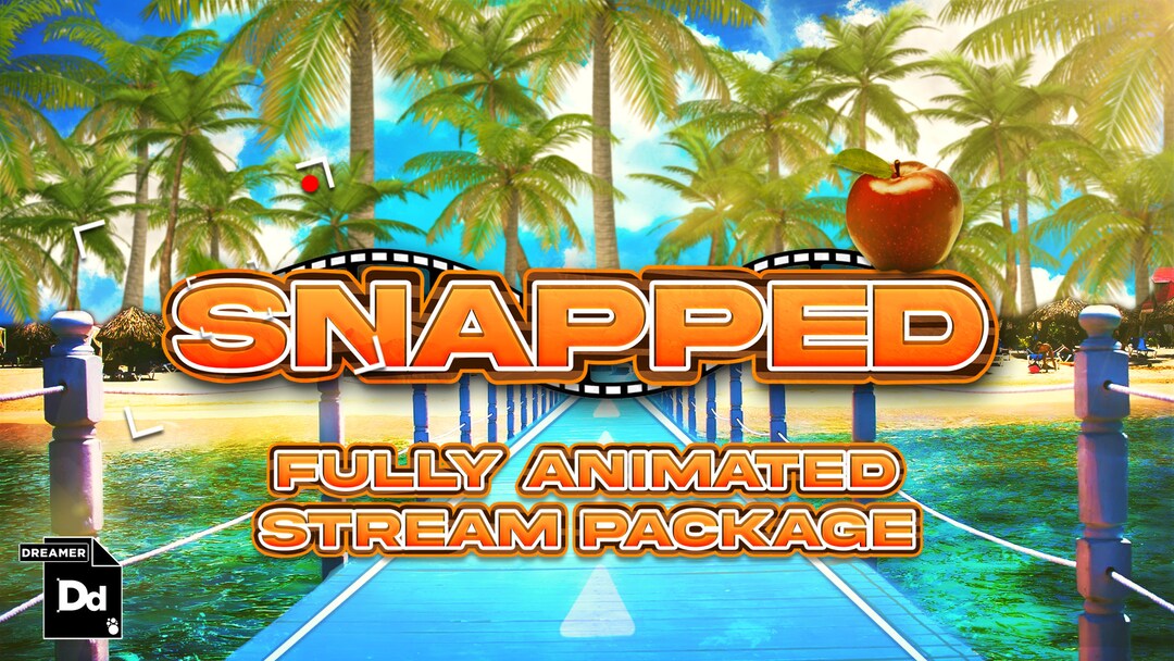 SNAPPED Fully Animated Live Stream Package - Etsy