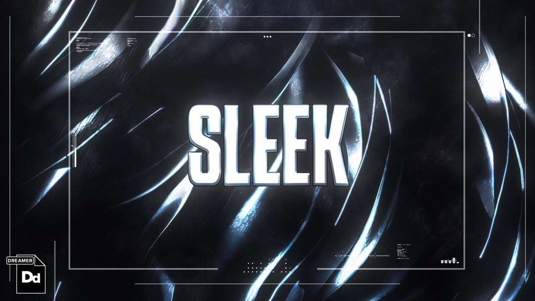 SLEEK Fully Animated Live Stream Package - Etsy