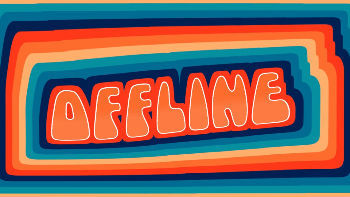 GROOVY Animated Live Stream Package - Etsy