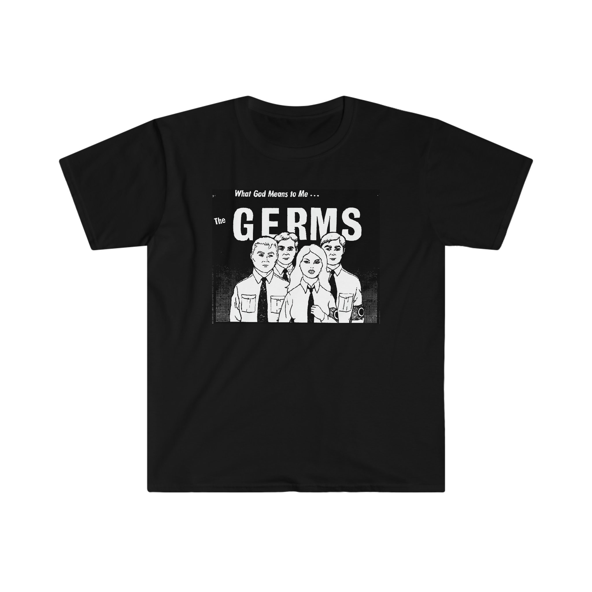 Germs T-shirt Vintage Show Flyer Design - Etsy