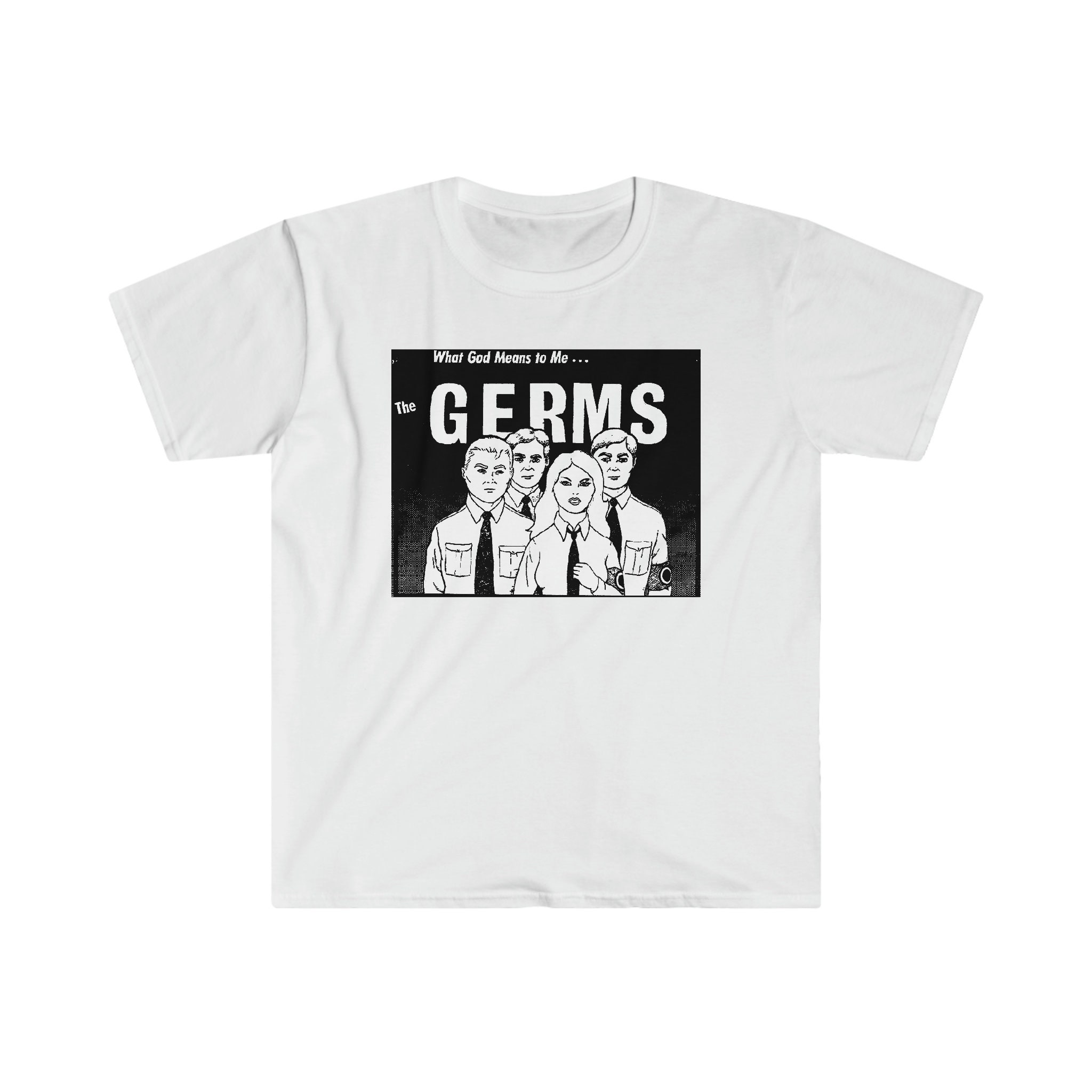 Germs T-shirt Vintage Show Flyer Design - Etsy