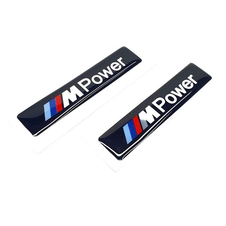 BMW M Power Fender/badge Sticker two Pieces 3M for 3 5 or 7 - Etsy