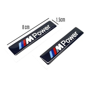 BMW M Power Fender/badge Sticker two Pieces 3M for 3 5 or 7 - Etsy