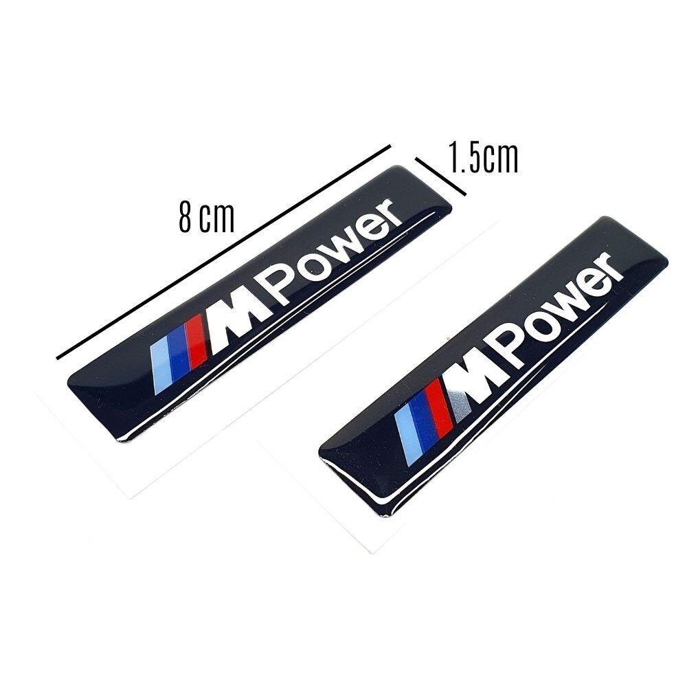 BMW M Power Fender/badge Sticker two Pieces 3M for 3 5 or 7 - Etsy