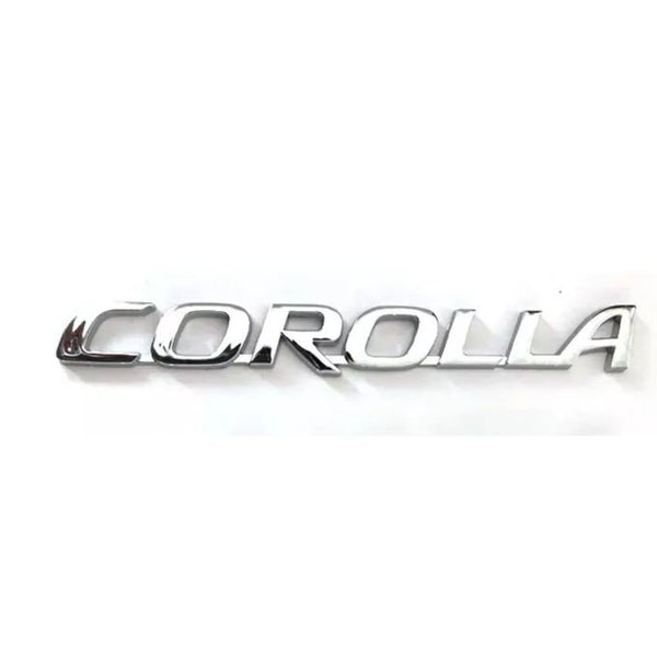 Toyota Corolla Badge - Etsy