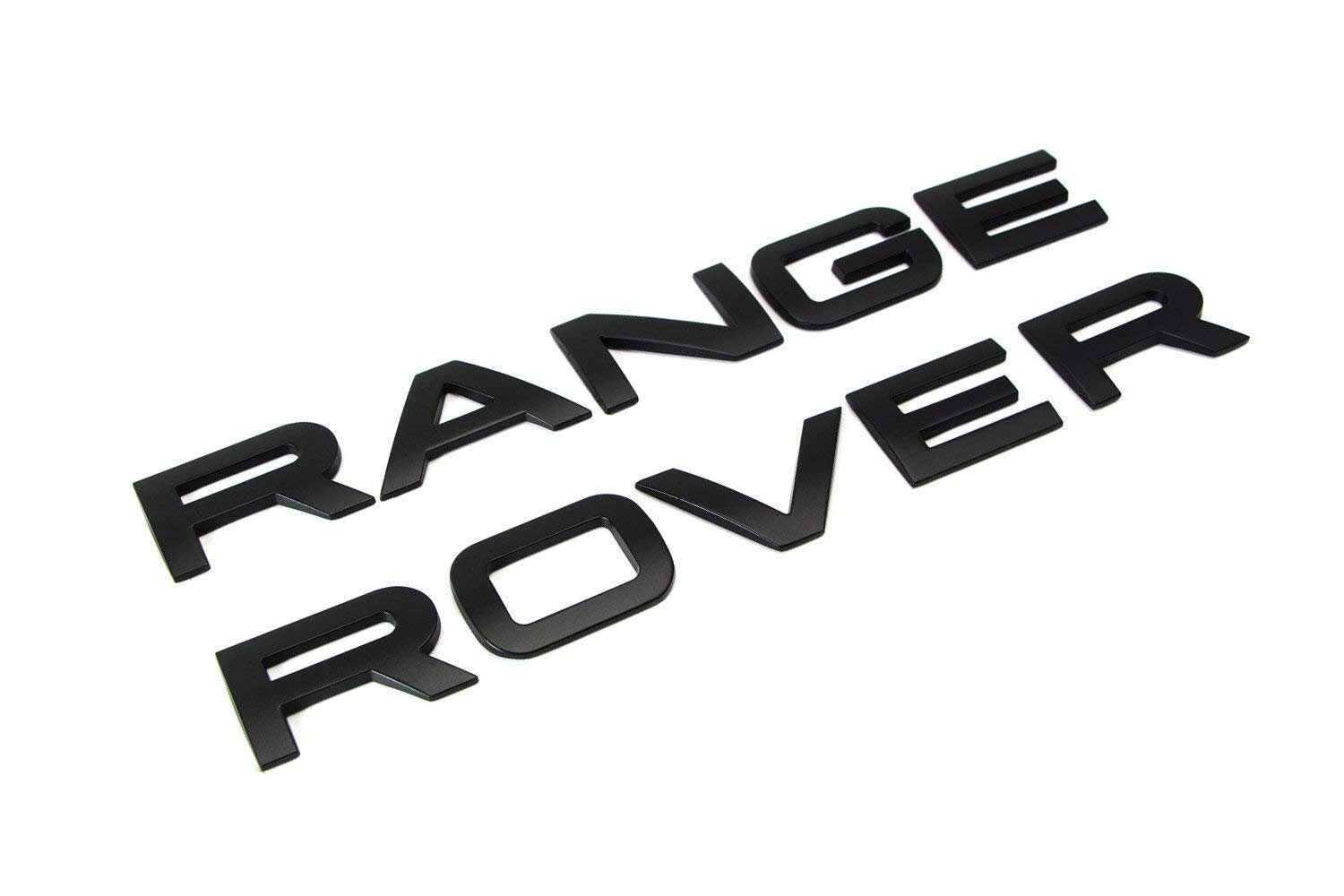 Range Rover Emblem Hood & Badge Sticker Chrome / Black Logo Self ...