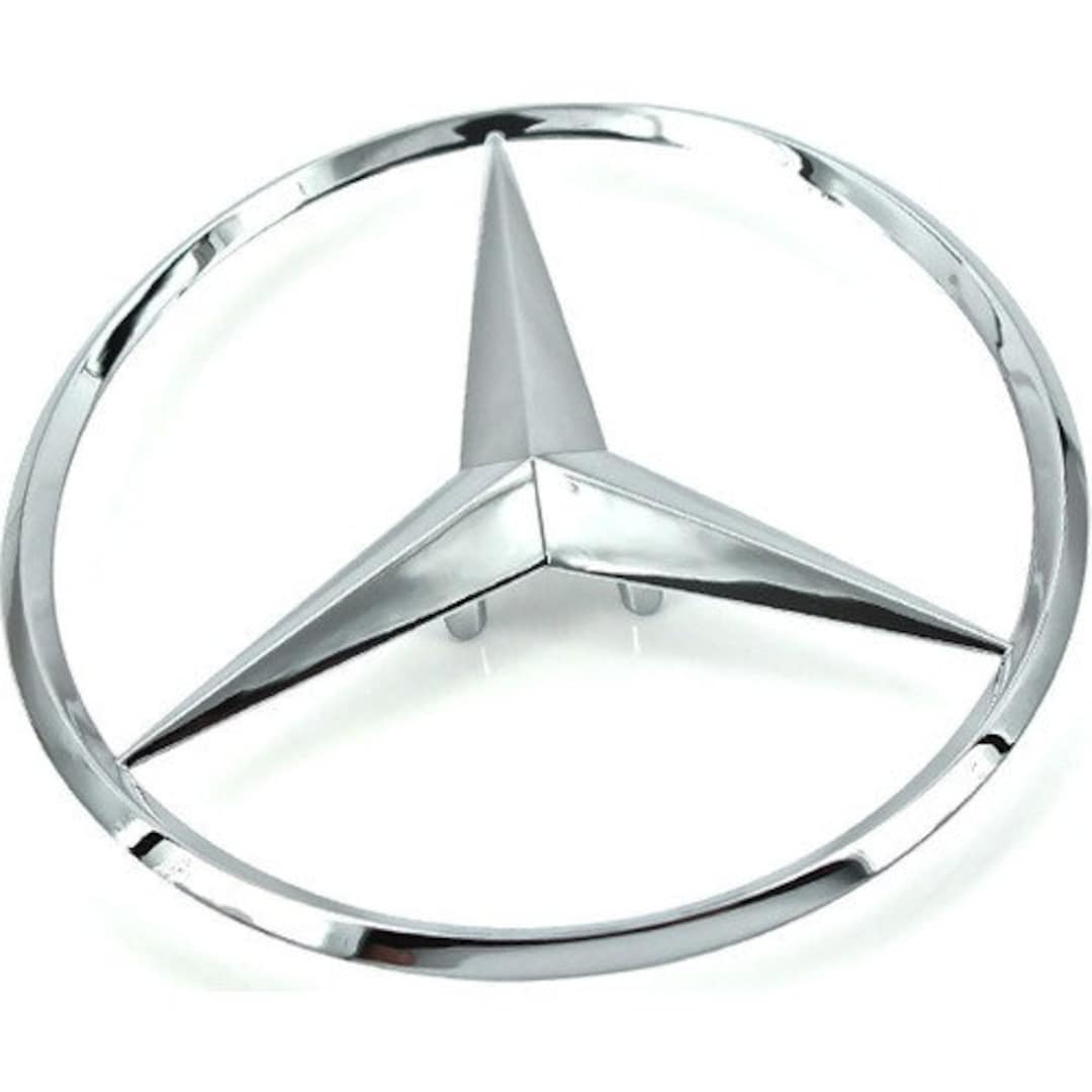 Mercedes Badge Star Emblem Rear Trunk Star Emblem Mercedes - Etsy