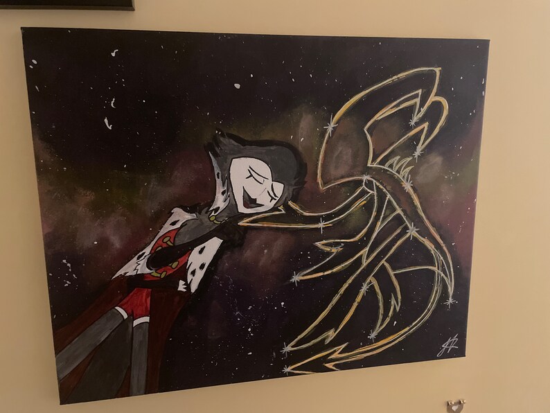 Stolas and Blitzo Painting - Etsy