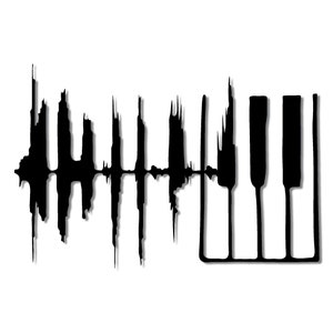 Piano Keys Metal Wall Art, Piano Gifts for Teachers From Students, Gift ...