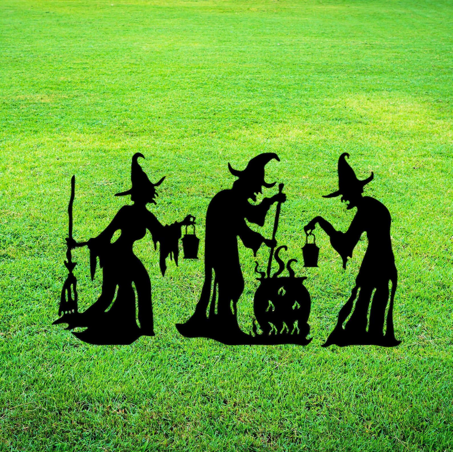 Halloween Witch Decor for Outdoor, Halloween Decoration for Front Yard ...