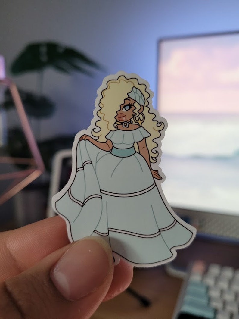 Hispanic Heritage Month Princess Stickers - Etsy