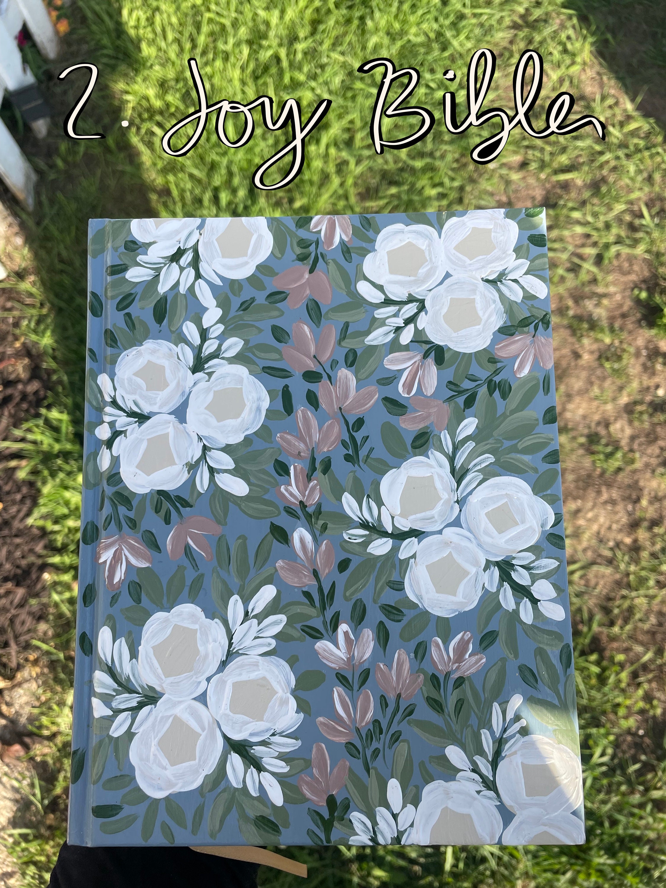 Custom Painted Bible - Etsy