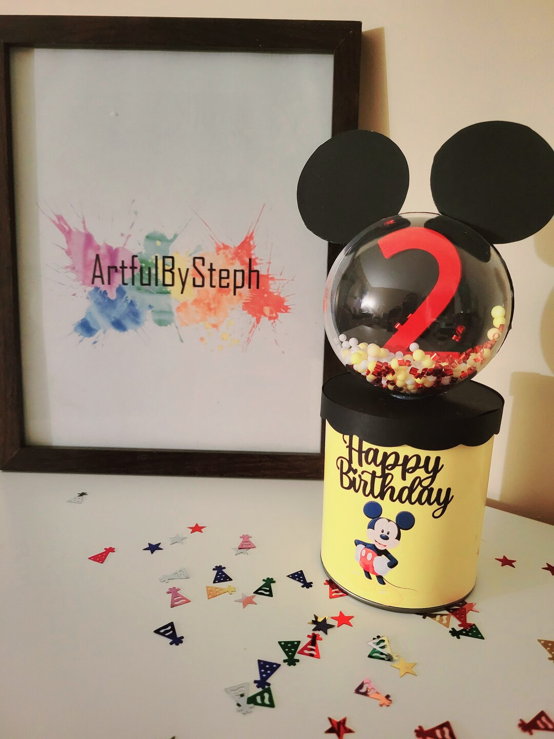 Mickey Mouse Shaker Pringles / Mickey Mouse Party Favor / Mickey Mouse ...