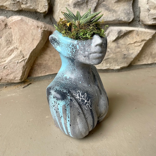 Female Form Planter - Etsy