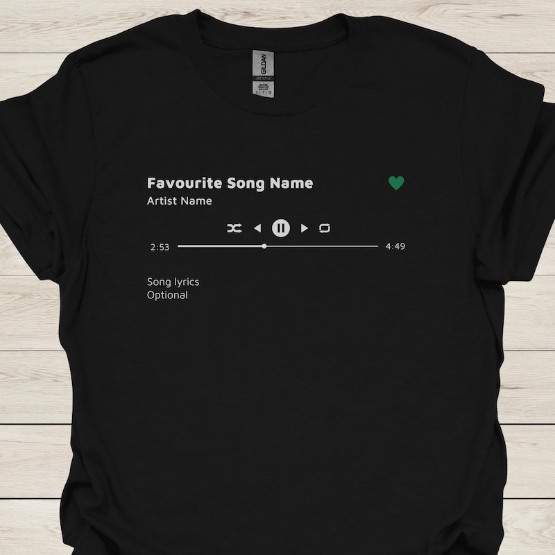 Song Lyric Shirts - Etsy