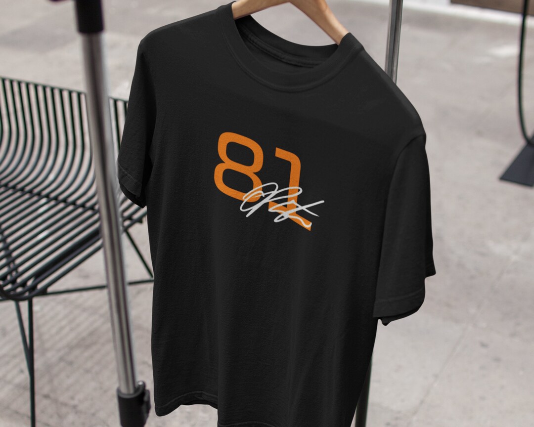Oscar Piastri F1 Signature T-shirt, Formula 1 Fans, F1 Gift, Piastri ...