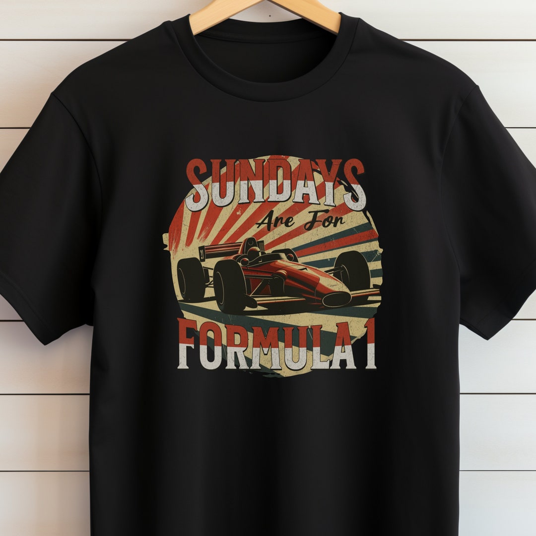 Retro Formula 1 T-shirt: Classic Race Car Graphic Tee - Etsy