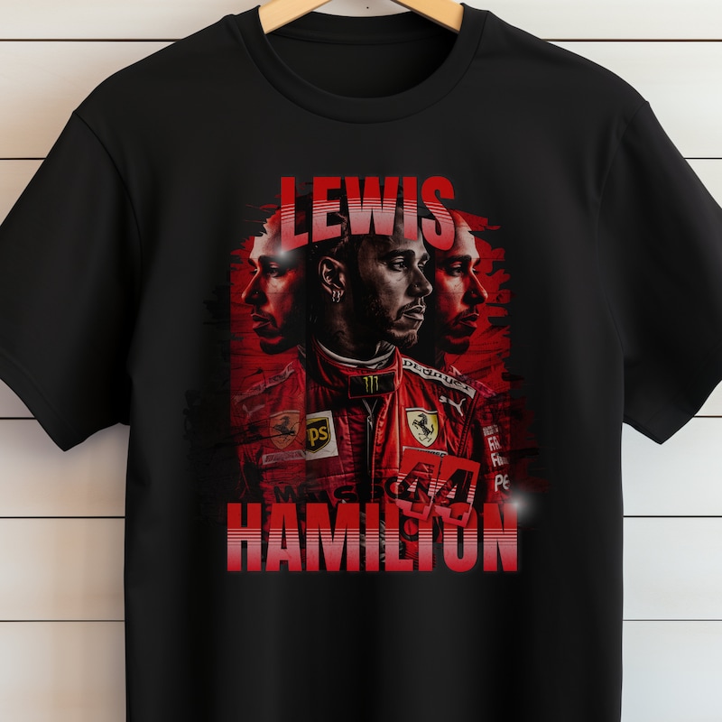 Lewis Hamilton Ferrari Merch - Etsy UK