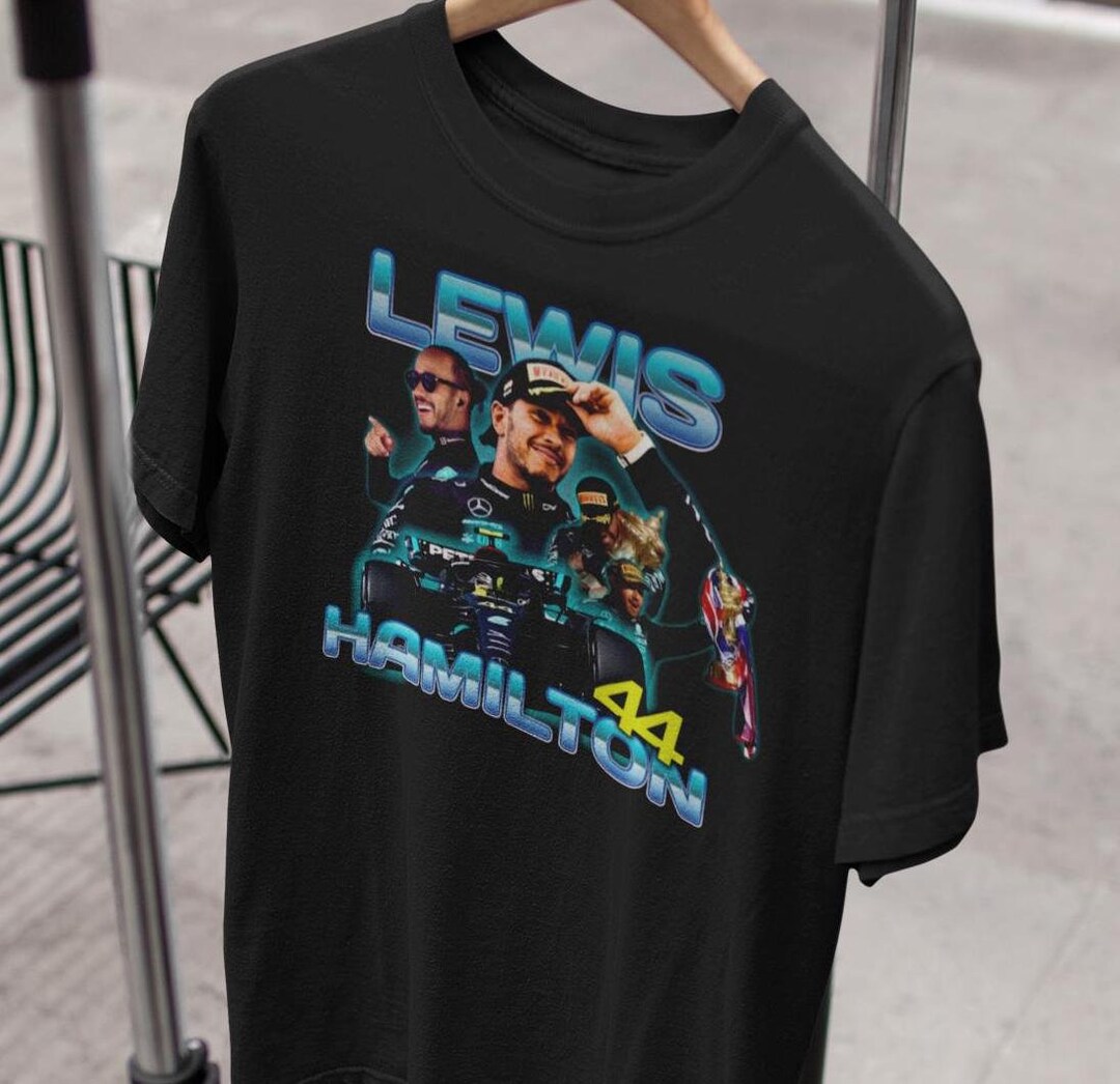 Lewis Hamilton Shirt - Graphic T-shirt, Ideal Gift for F1 Enthusiasts ...