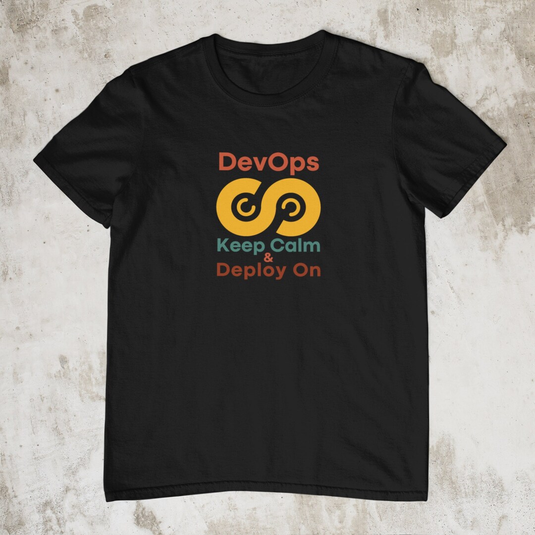 Devops Tee, Keep Calm, Developer, Programmer, Agile - Unisex Softstyle ...