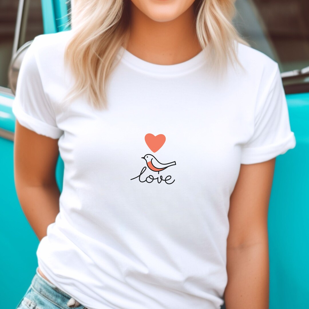 Robin Shirt, Robin Bird, Robin Red Breast, Christmas Robin, Robin Heart ...