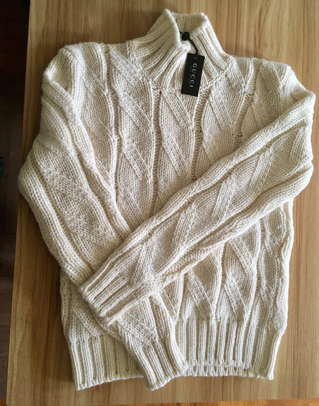 Vintage GUCCI Soft Luxury, Opulent, Divine Sweater. - Etsy
