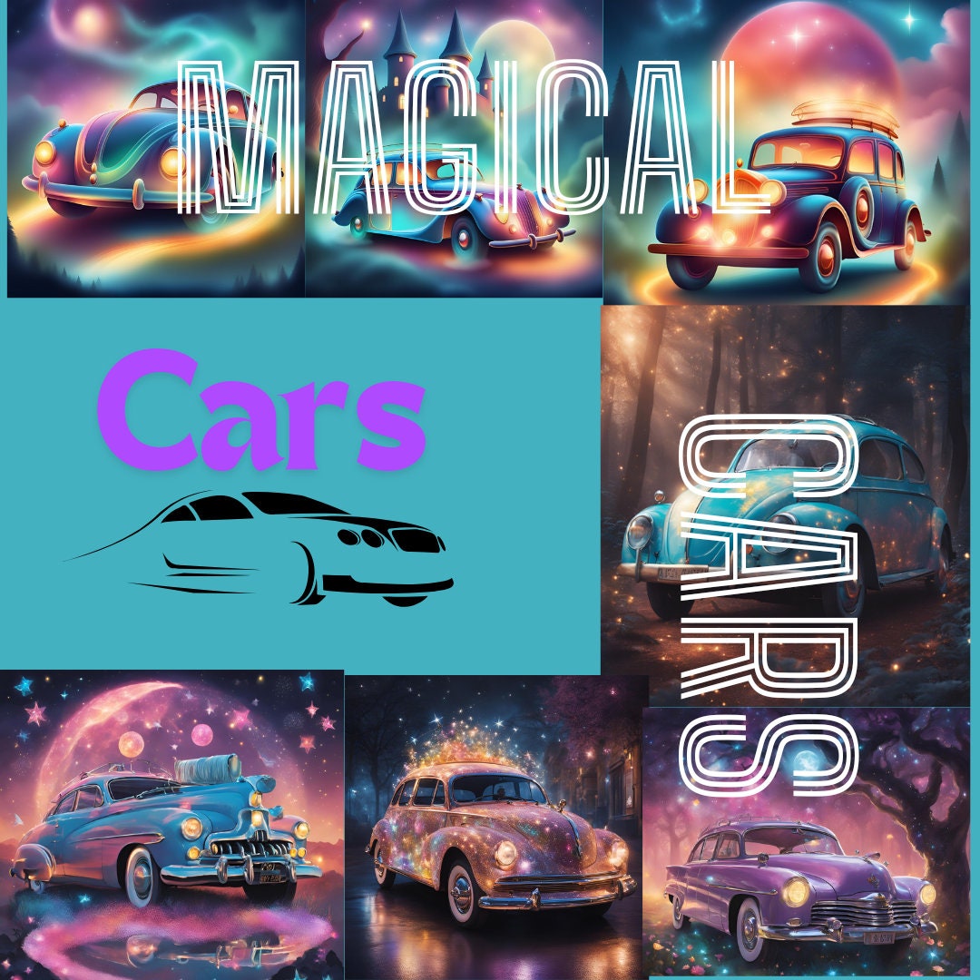 Ai Pictures Magical Cars - Etsy