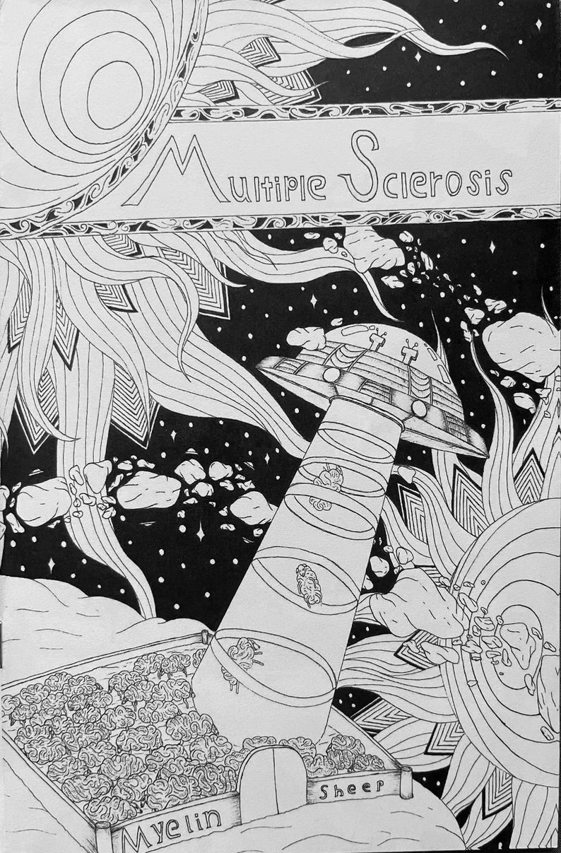 Multiple Sclerosis Coloring Book - Etsy