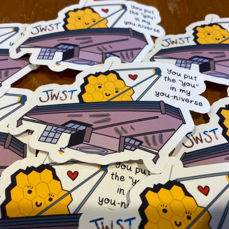 Jwst Sticker - Etsy